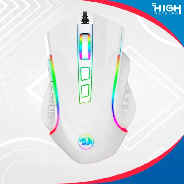 MOUSE RED DRAGON M607W GRIFFIN WHITE - High Data PC