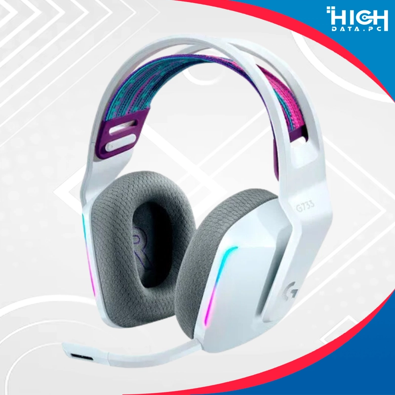 AUDIFONO LOGITECH G733 LIGHTSPEED WHITE WIRELESS - High Data PC