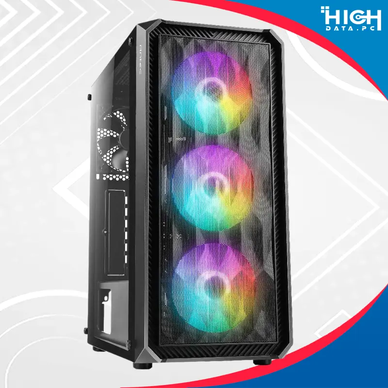 CASE-PC ANTEC NX292 BLACK 4FAN RAINBOW V.T S/FUENTE - High Data PC